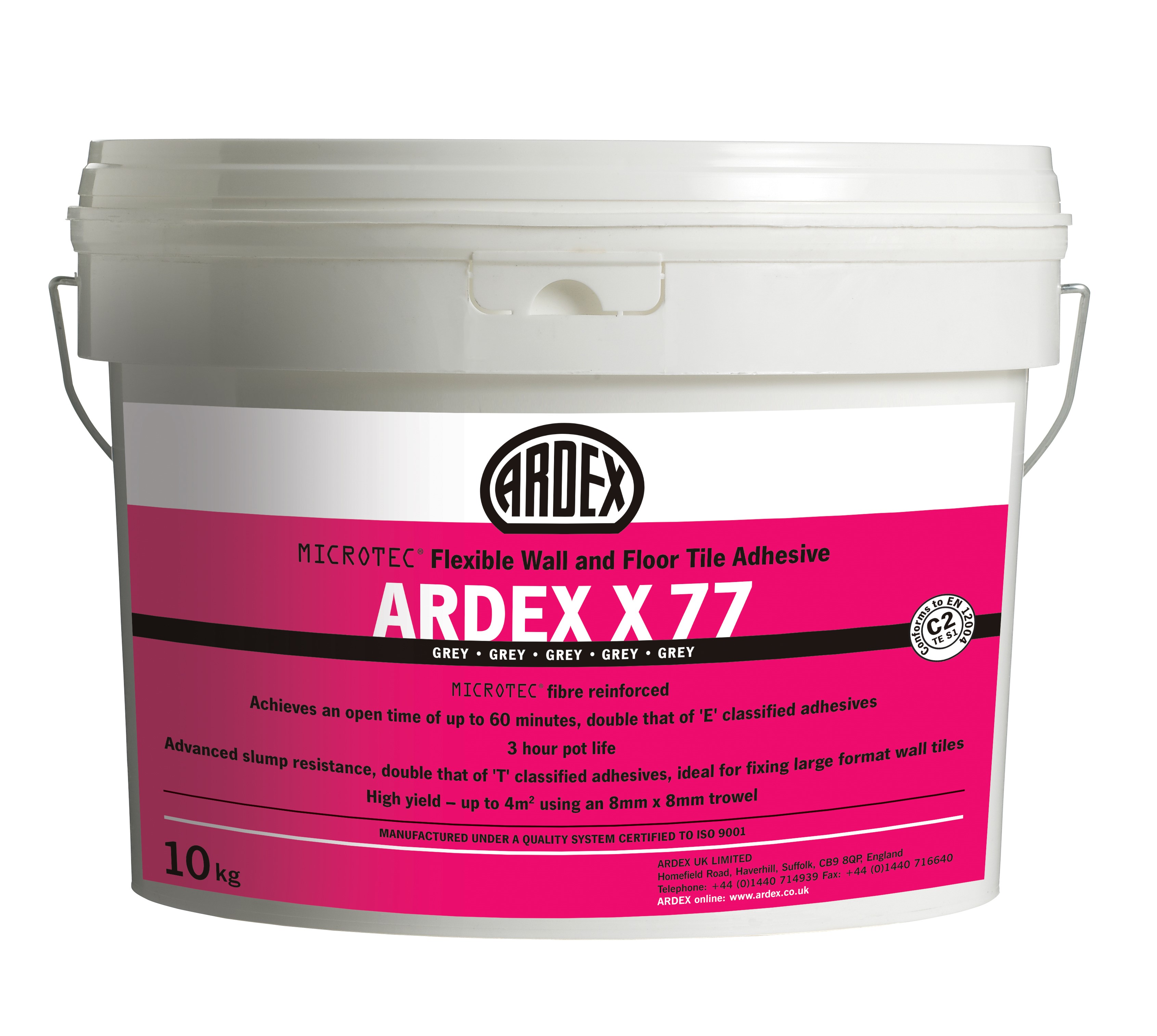 ARDEX X 77 10kg Bucket